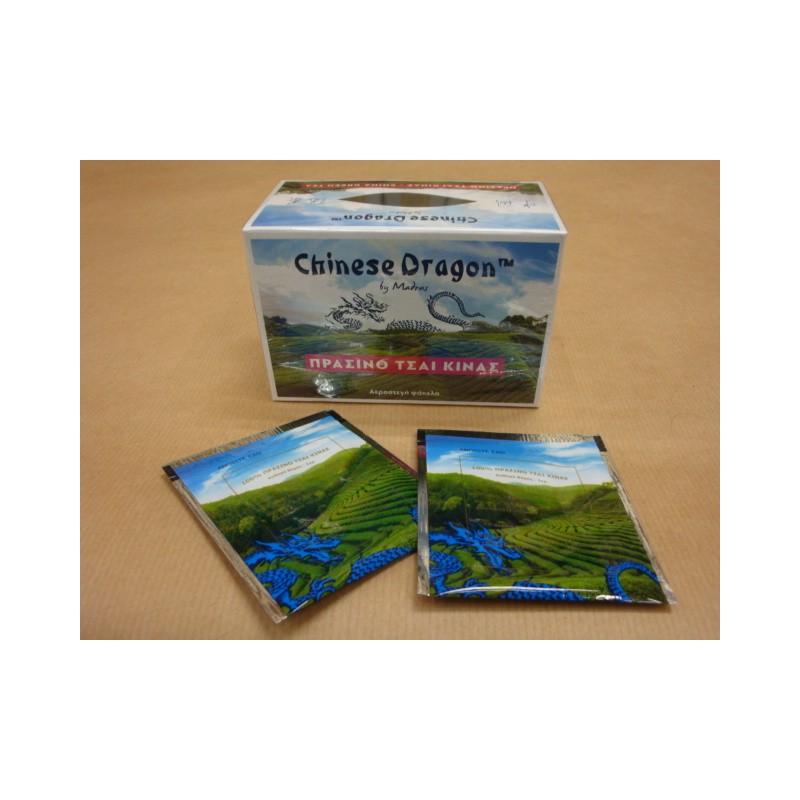 Chinese Dragon Green Tea 50 sachets – Marvas Coffee